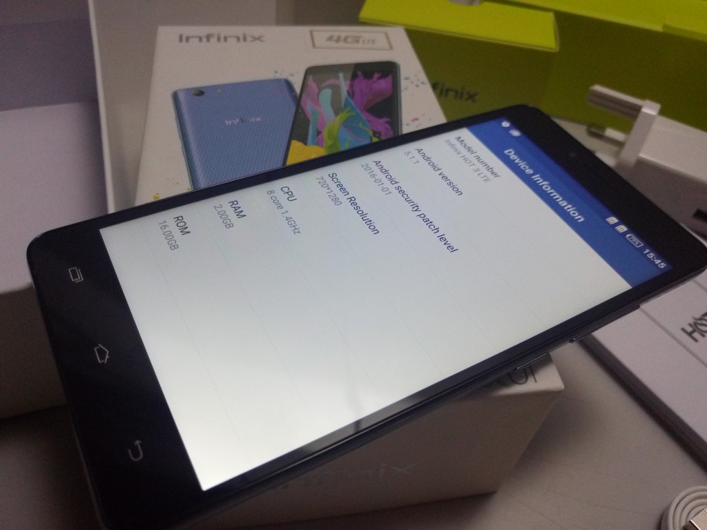 The Infinix Hot 3 LTE Unboxing And Quick Specs - Techsawa